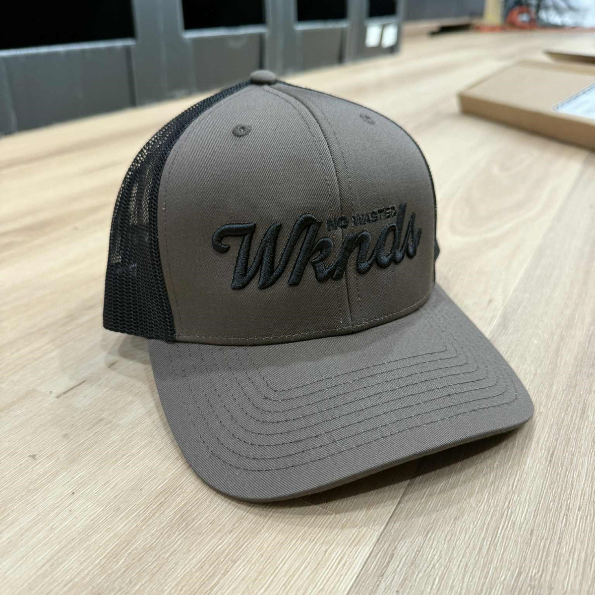 CURVED BRIM TRUCKER – TJ JACK
