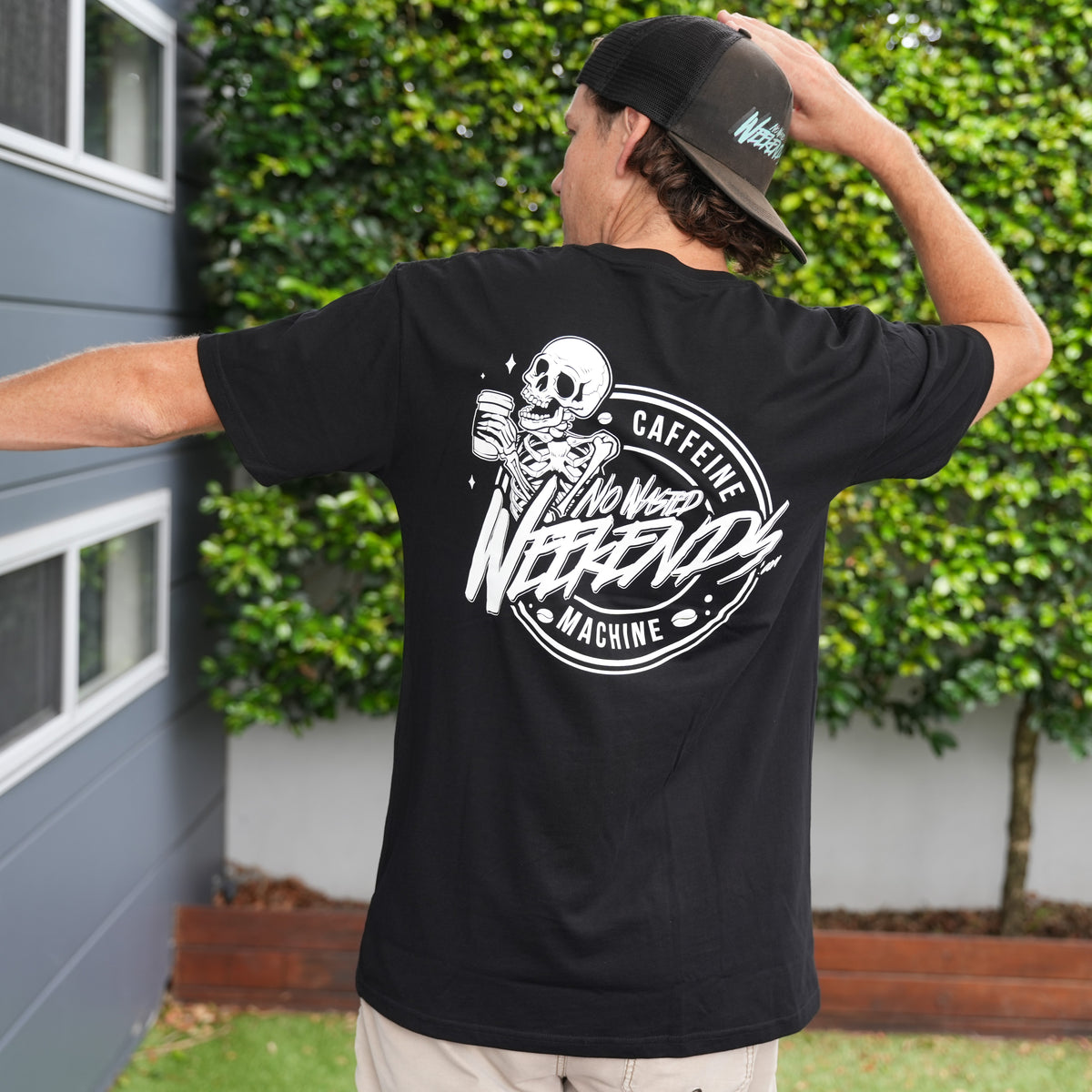 CAFFEINE MACHINE T-SHIRT – TJ JACK