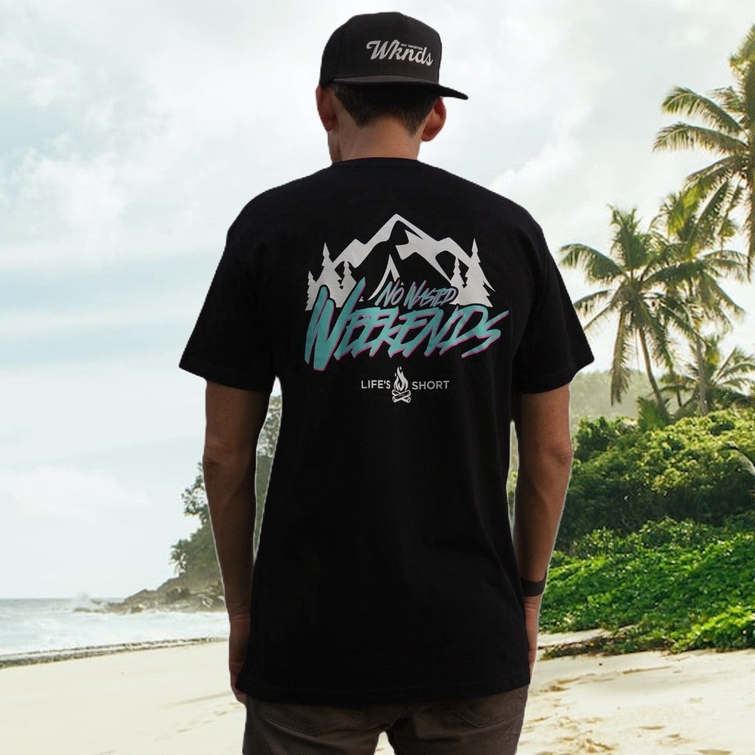 Mountain SHIRT - No Wasted Weekends – TJ JACK