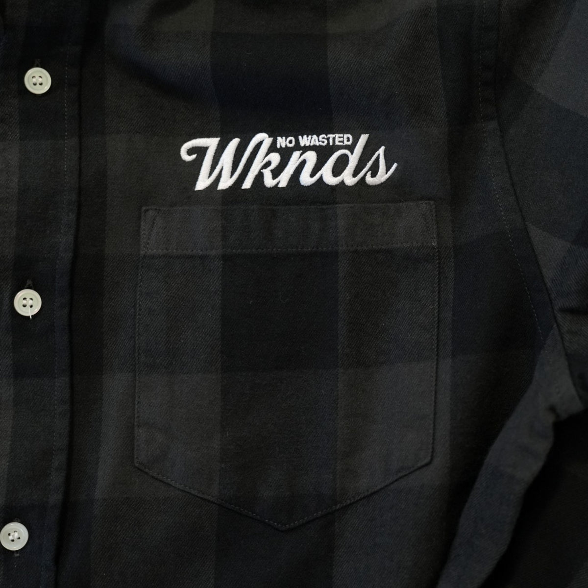 Embroidered Black Flannel shirt – TJ JACK