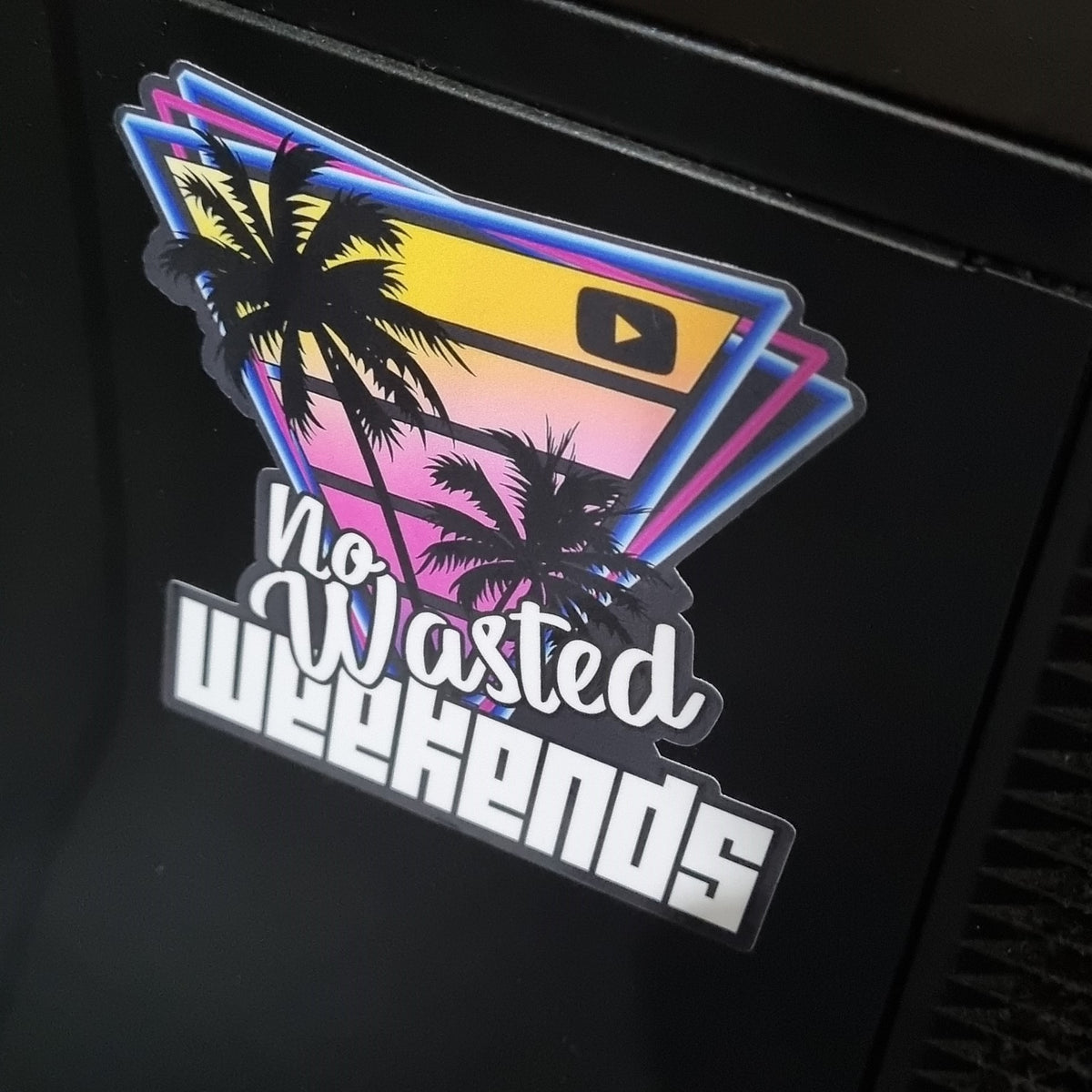 Vibin No Wasted Sticker – TJ JACK