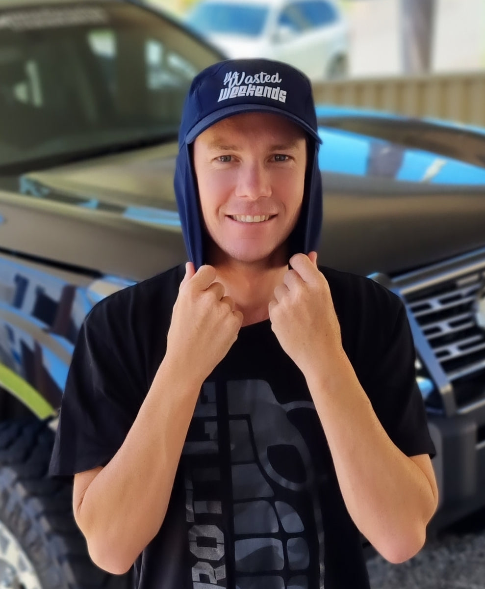 No Wasted Weekends Flap Cap – TJ JACK