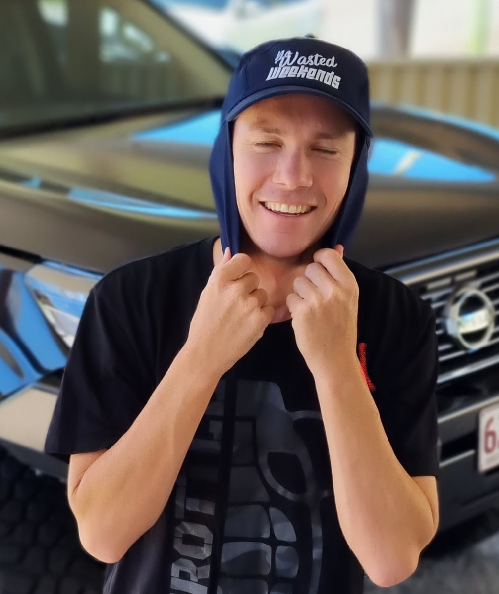 No Wasted Weekends Flap Cap – TJ JACK