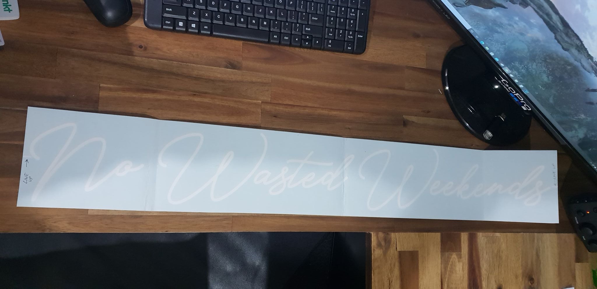 Snorkel / Window Sticker - No Wasted Weekends – TJ JACK